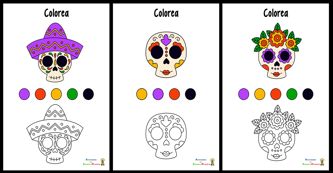 catrinas archivos - Actividades de infantil y primaria