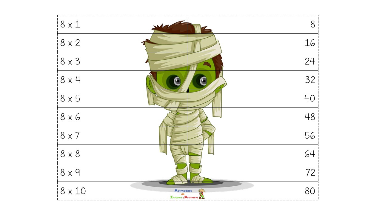 puzle tablas multiplicar halloween (8)