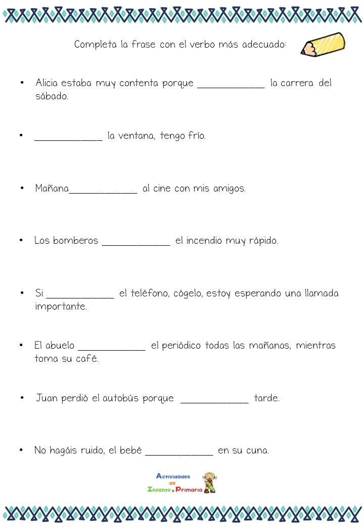 verbos en frases (1)