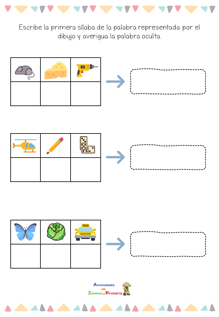 FORMAR PALABRAS PRIMERA SILABA (4)
