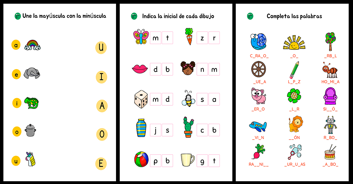Súper cuaderno de actividades: Iniciación a la lectoescritura ... Súper cuaderno de actividades: Iniciación a la lectoescritura ...