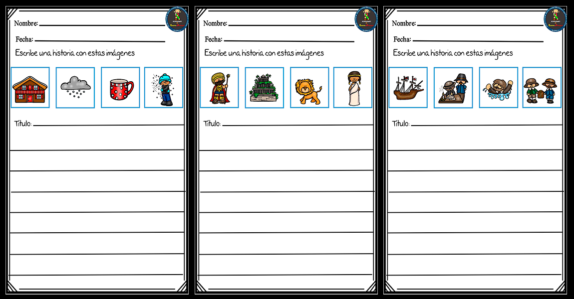 Fichas de escritura creativa: Inventa una historia - Actividades de ...