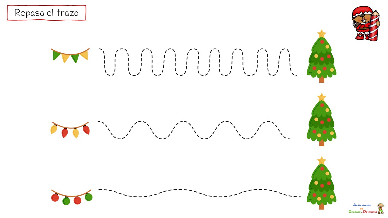 fichas grafomotricidad navidad (10)