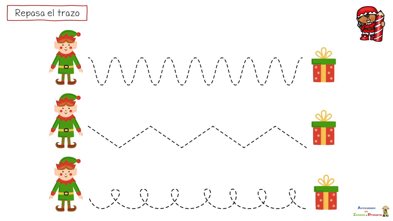 fichas grafomotricidad navidad (2)