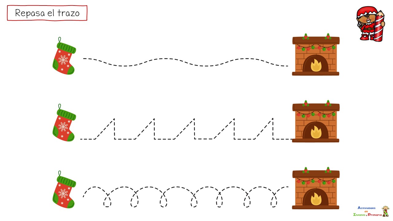 fichas grafomotricidad navidad (4)