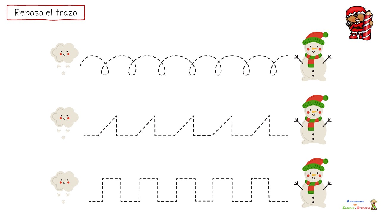 fichas grafomotricidad navidad (6)