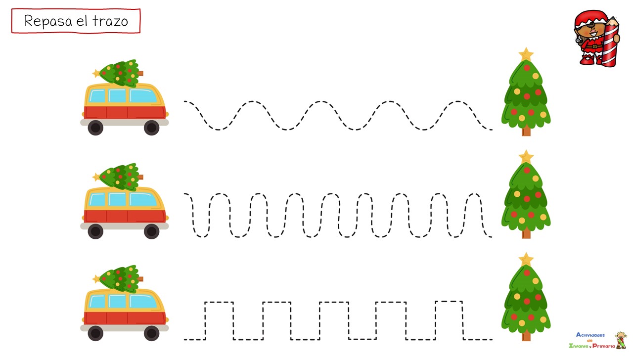 fichas grafomotricidad navidad (8)