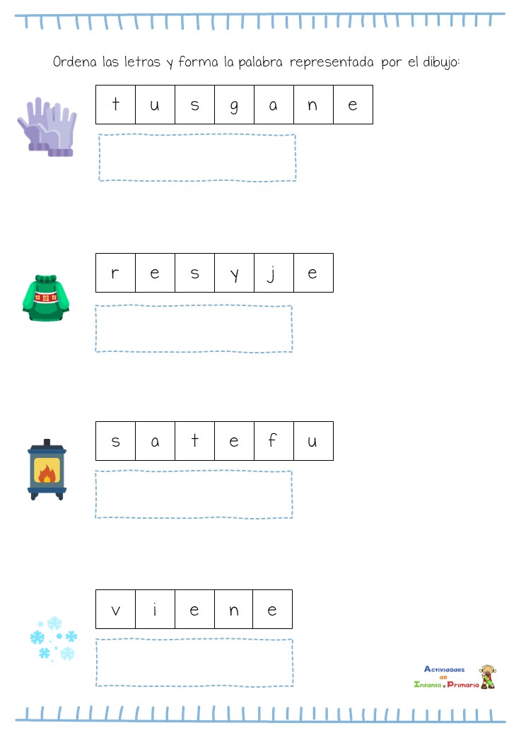 vocabulario invierno (2)