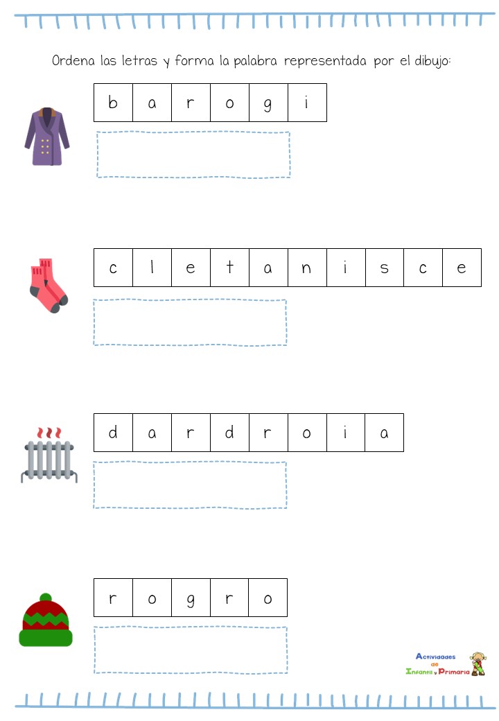 vocabulario invierno (3)