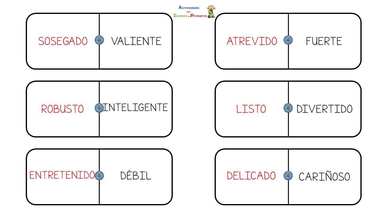 Dominó Sinonimos 4