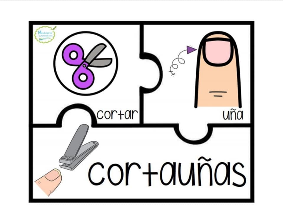 FICHAS PARA TRABAJAR LAS PALABRAS COMPUESTAS 7