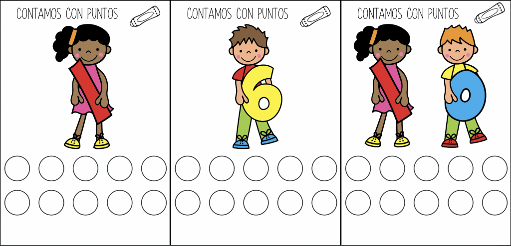 Hojas De Trabajo Para Contar Números Del 1 Al 10
