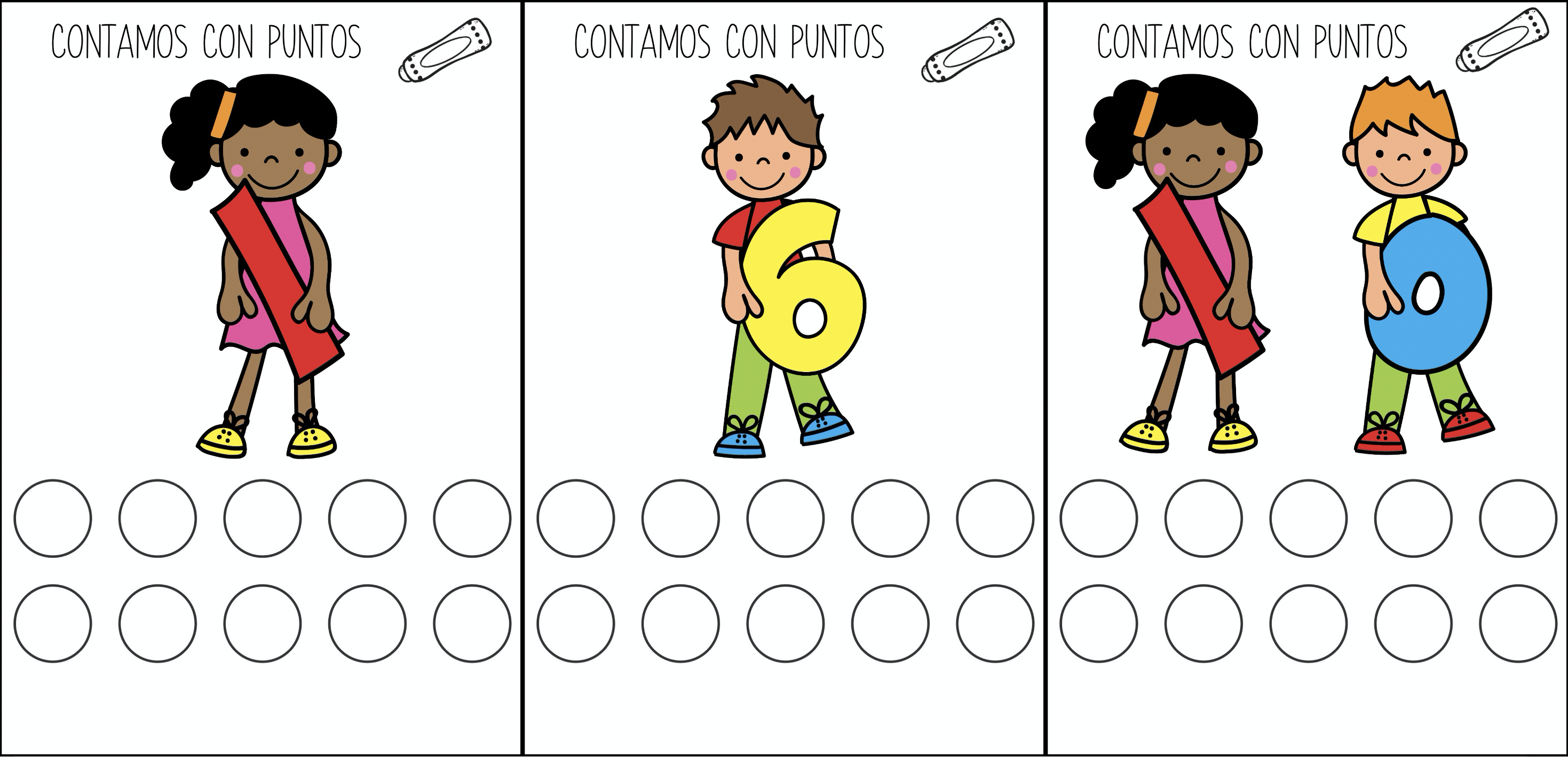 Puntos Para Contar Con Números Número De Juego Punto A Punto