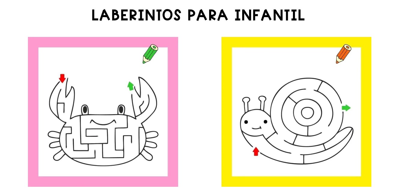 Laberintos Para Imprimir Para Niños