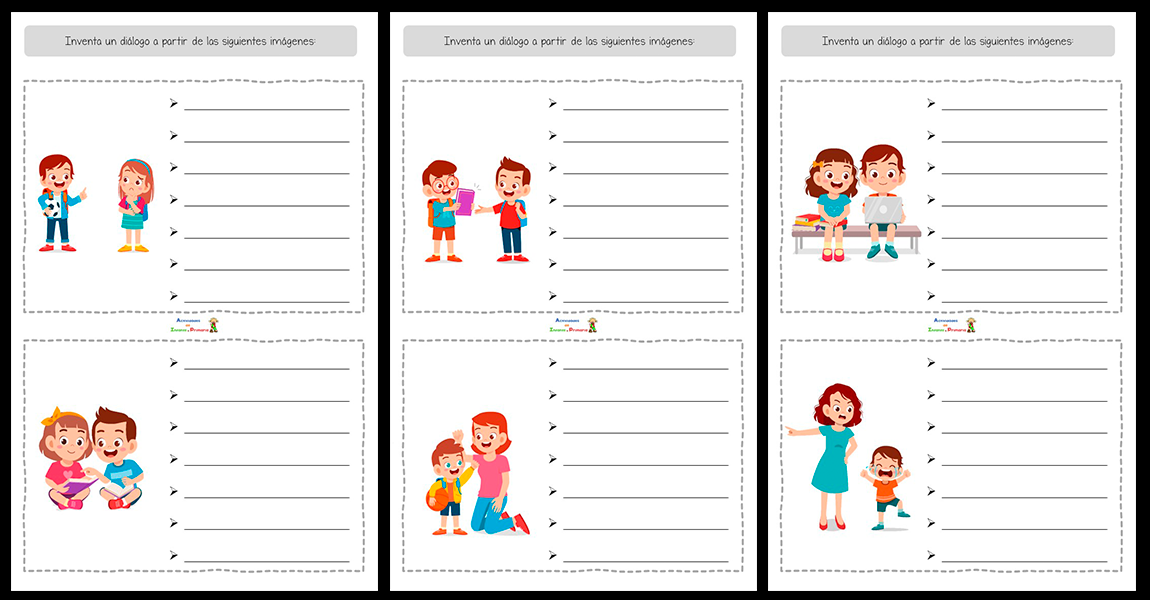 Escritura creativa: Inventamos diálogos a partir de una imagen ...