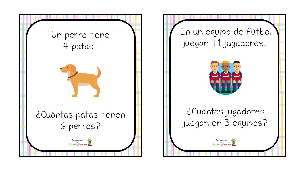 Acertijos matemáticos para ejercitar la multiplicación - Actividades de ...