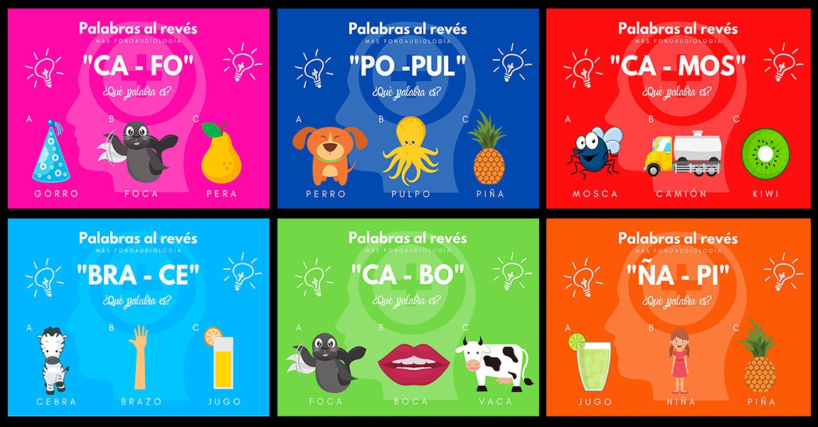 Palabras al revés: ¿Qué palabra es? - Actividades de infantil y primaria