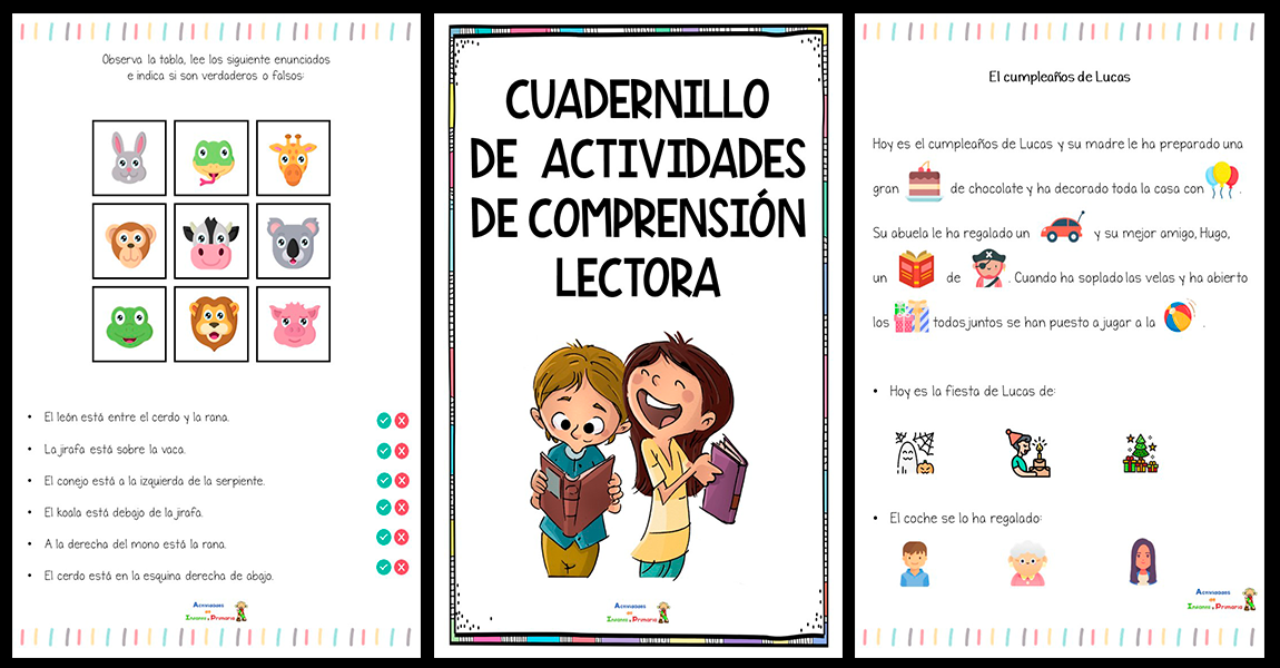 Nuevo Cuaderno De Comprensión Lectora 42 Lecturas Con El Número De