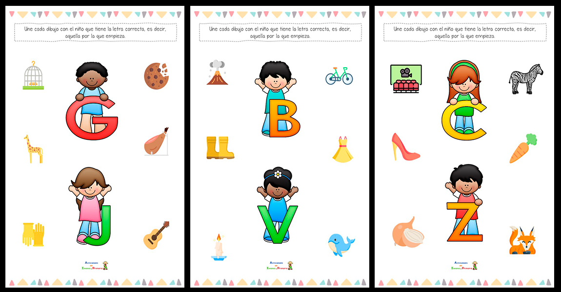 Actividad visual para repasar la ortografía - Actividades de infantil y ...