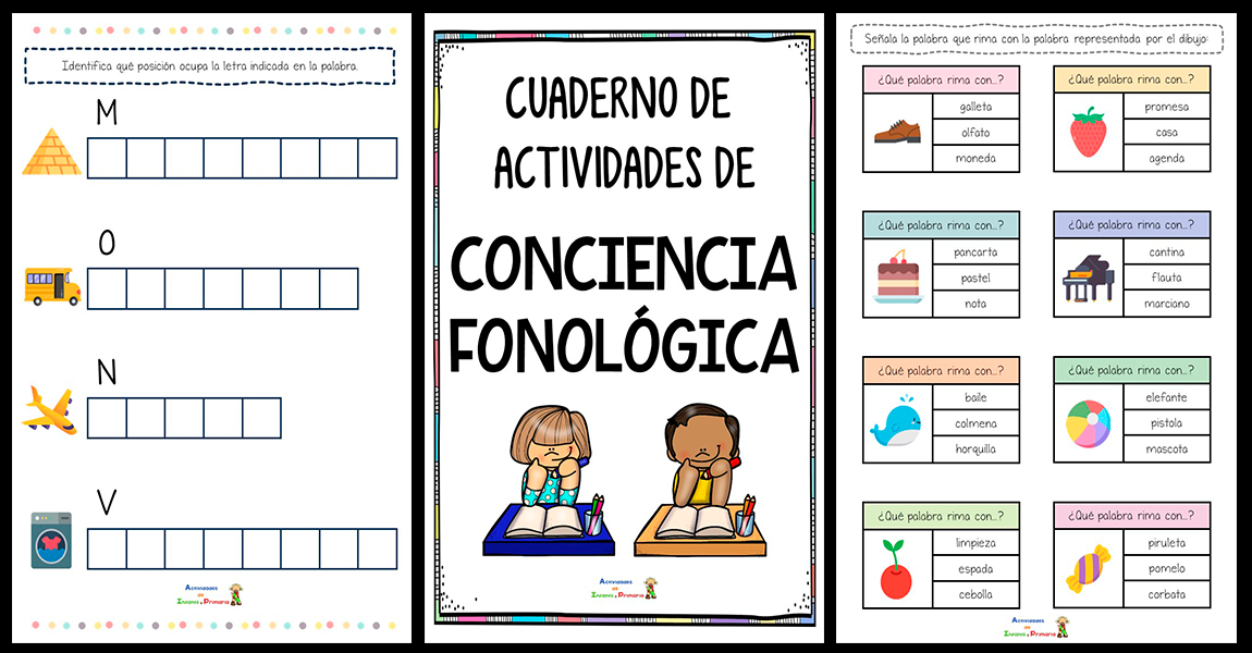 Cuadernillo de ejercicios para trabajar la conciencia fonológica ...