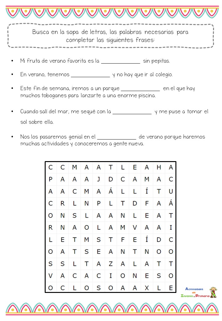 sopa de letras verano (3)