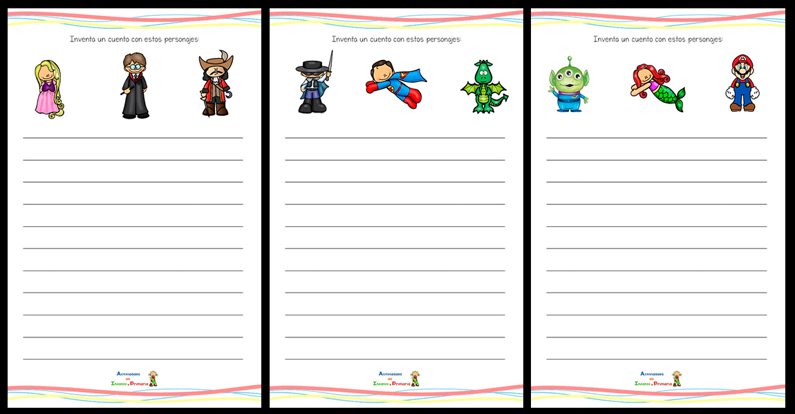 Escritura creativa: Cuentos disparatados - Actividades de infantil y ...