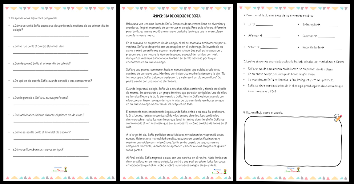 Cuentos De Primer Grado Para Imprimir Über Boxen Makellos Cuentos