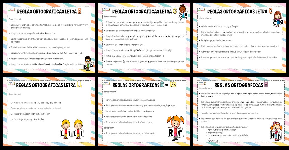 Reglas Del Concurso Nacional De Ortografía 10 Sencillas Infografías