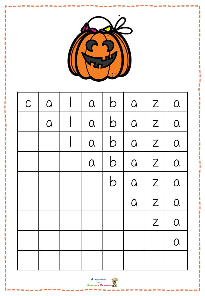 deletreo vocabulario Halloween (6)