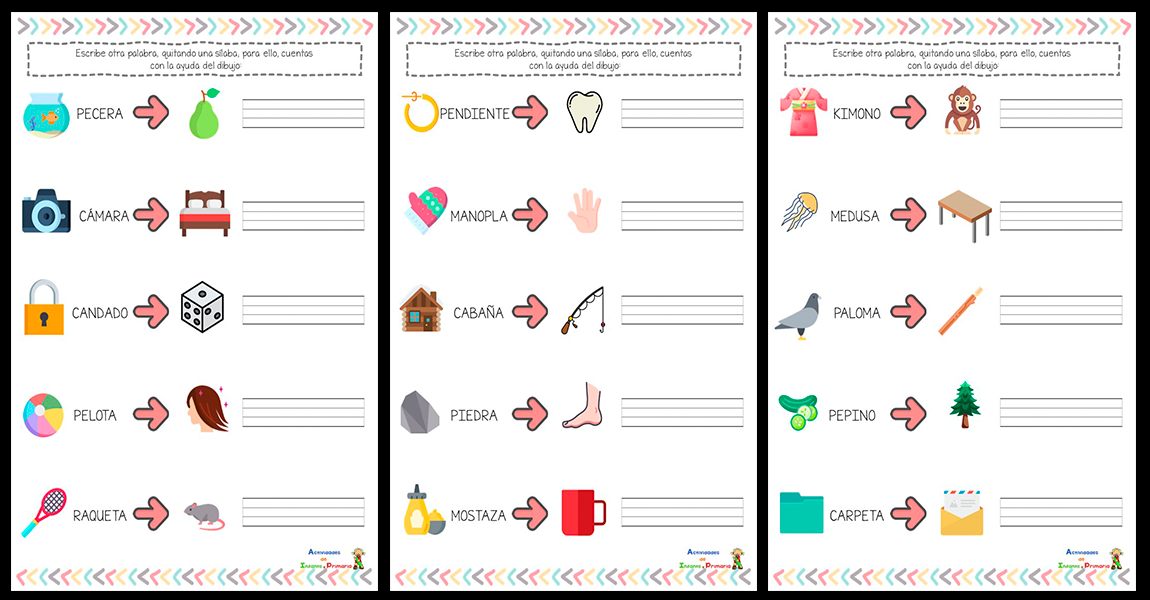 Hojas De Trabajo De Combinaciones De Consonantes Tw