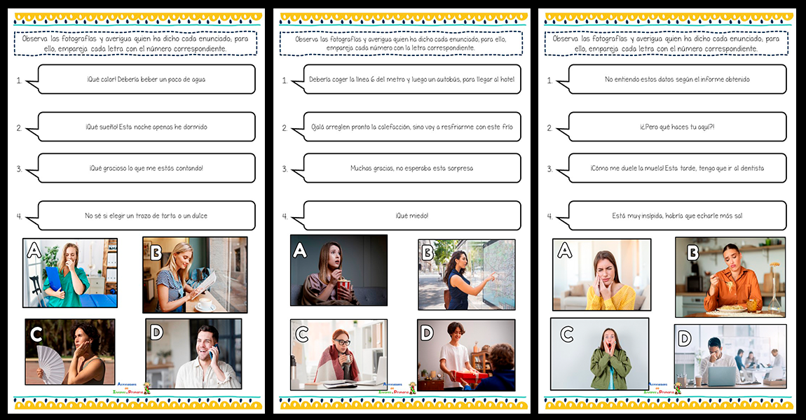 Inferencia visuales con fotografías reales: ¿Quién ha dicho ...