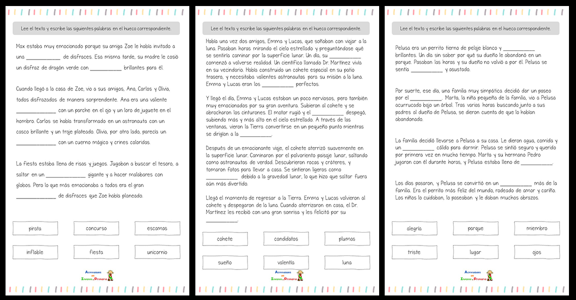 Comprensin Lectora De Frases Cortas Inferencias Aula Pt