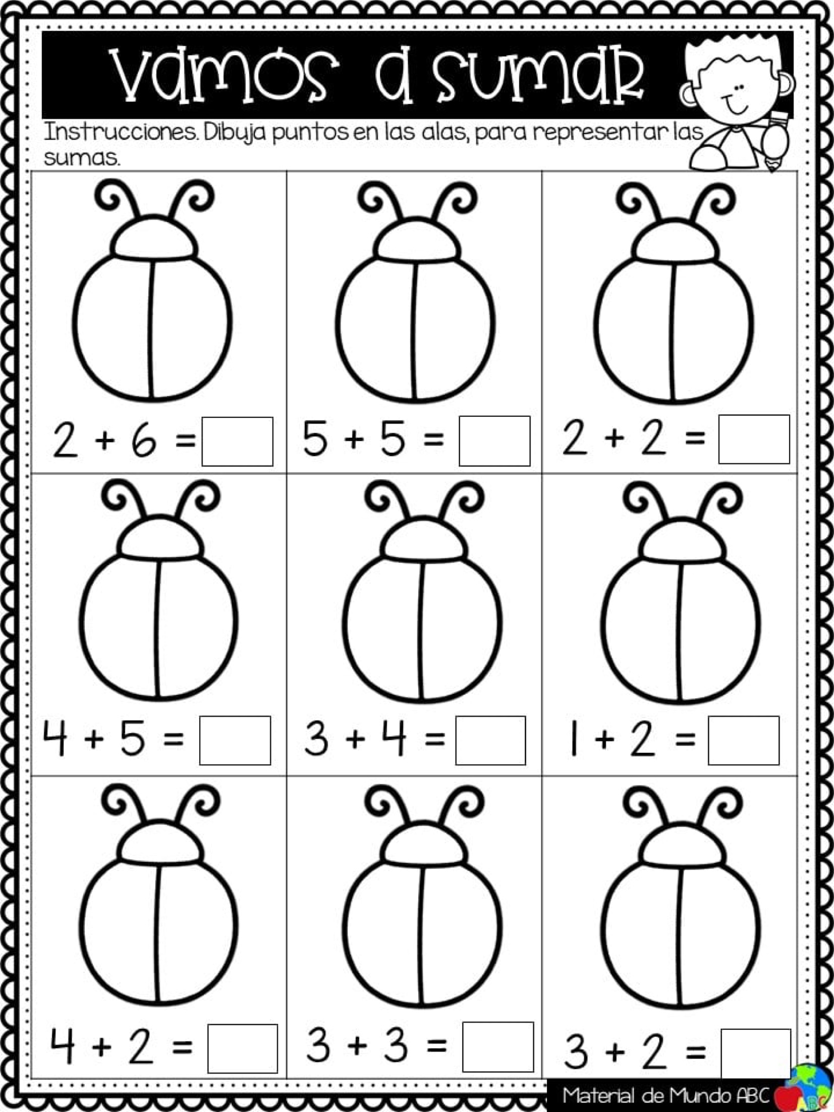 Cuadernito para trabajar las operaciones básicas de sumar y restar 13