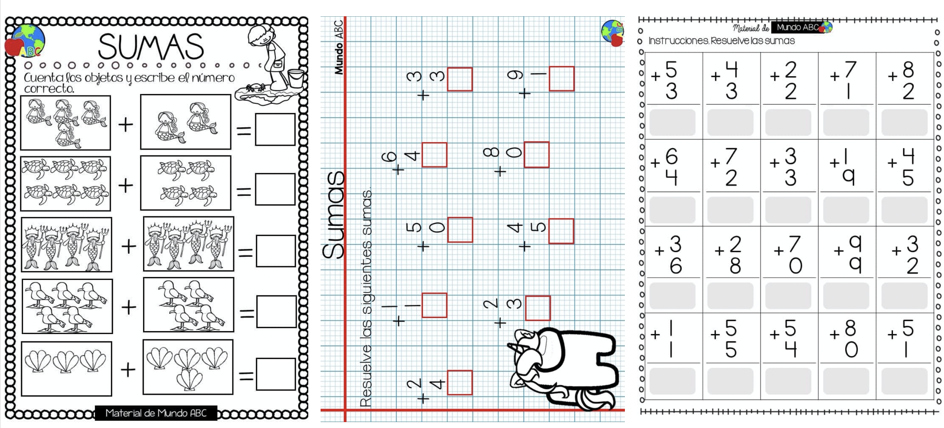 Primer Grado Ejercicios De Sumas Y Restas Para Ninos De Primaria Images