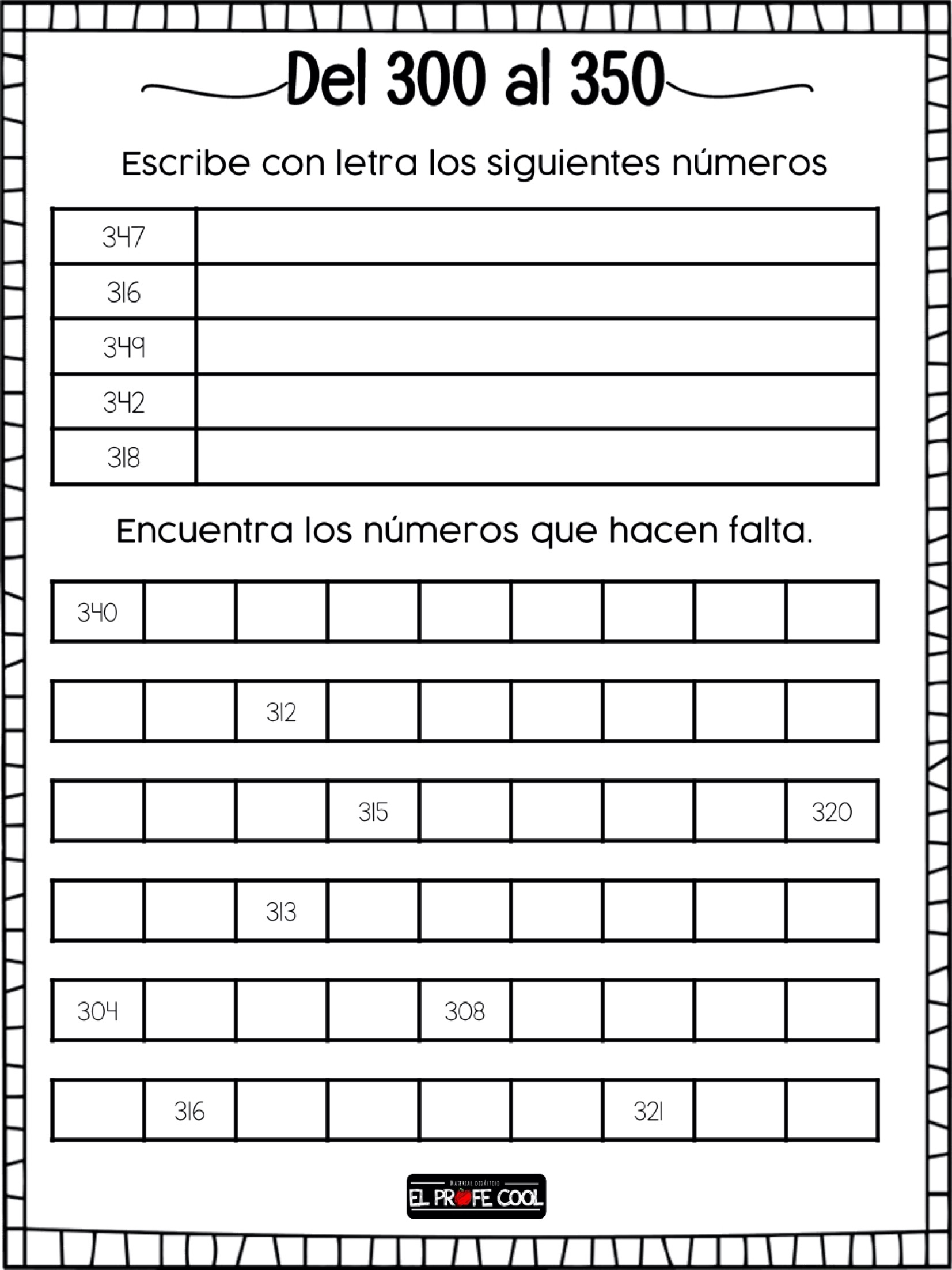 Espectacular Cuadernito Para Trabajar Las Familias De Los Números Las Centenas 19