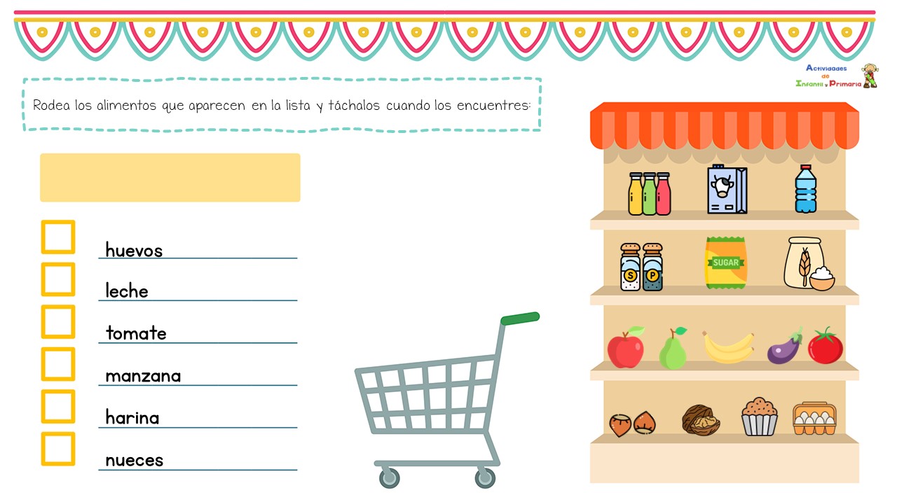 Divertida actividad de vocabulario: Nos vamos de compras al ...