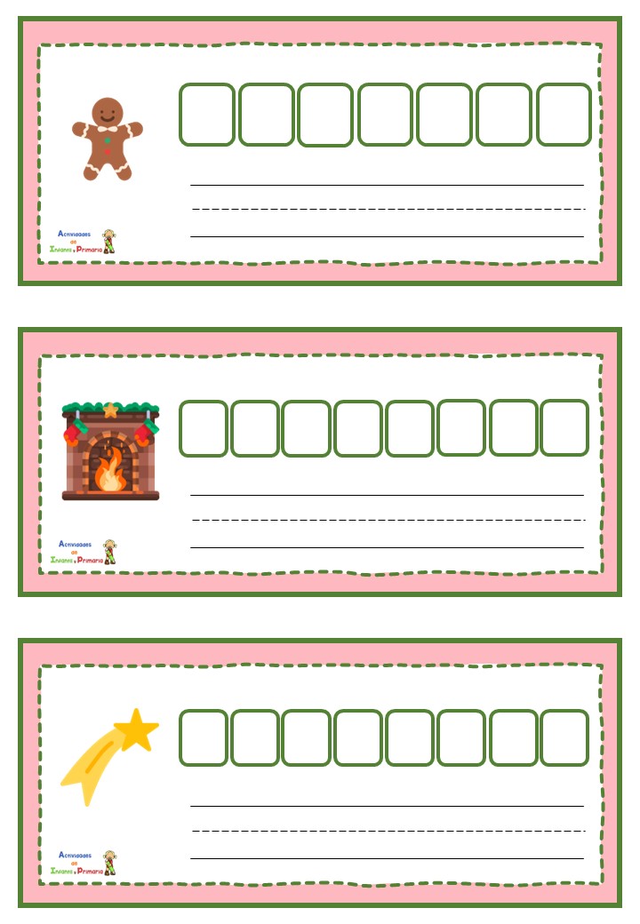 tarjetas lectoescritura vocabulario navidad (6)