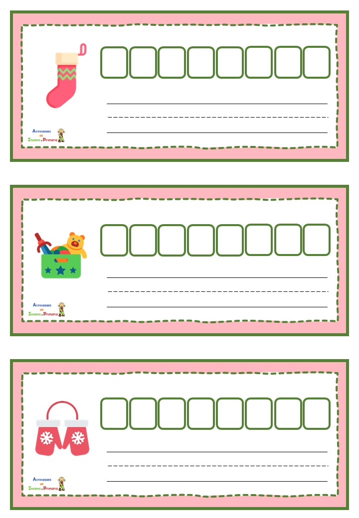 tarjetas lectoescritura vocabulario navidad (7)