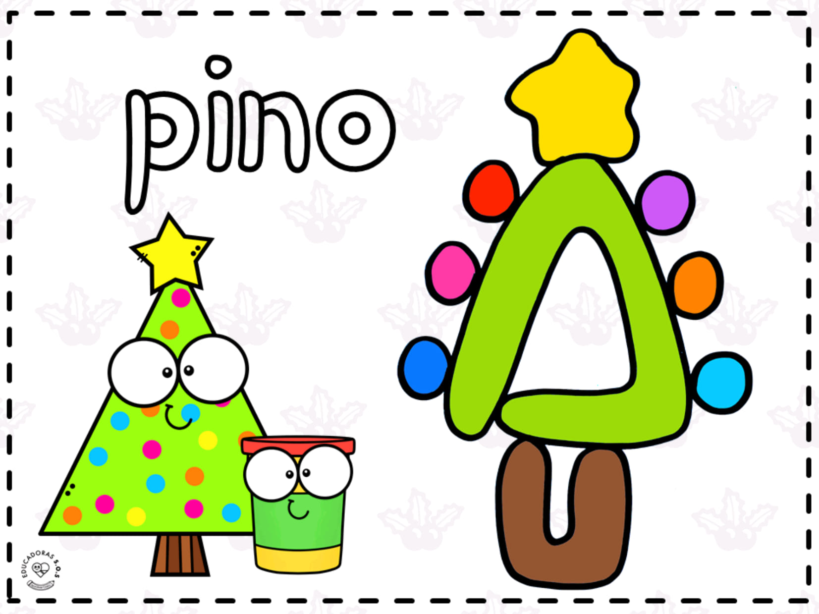 jugando con plastilina navidad12