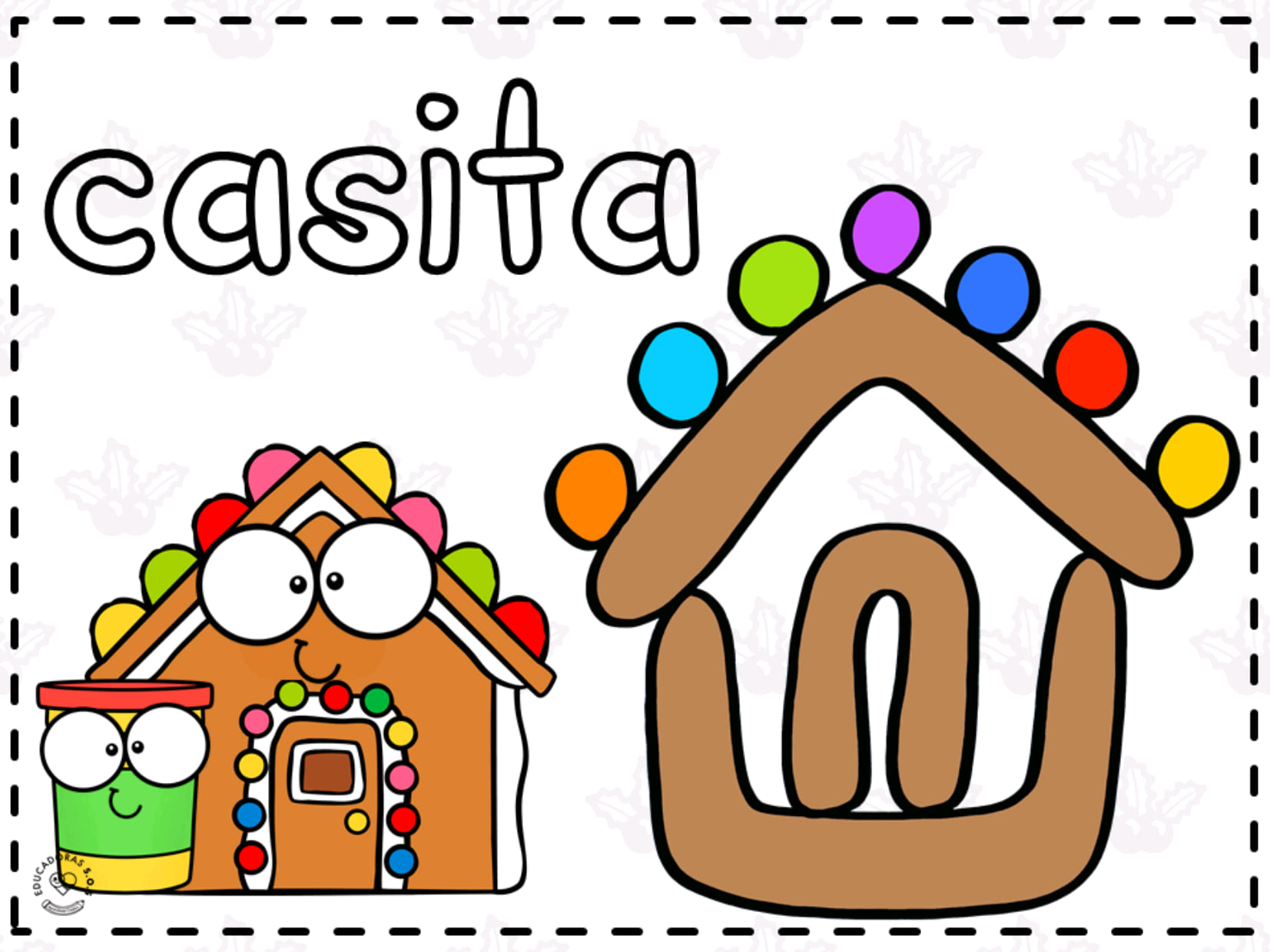 jugando con plastilina navidad2