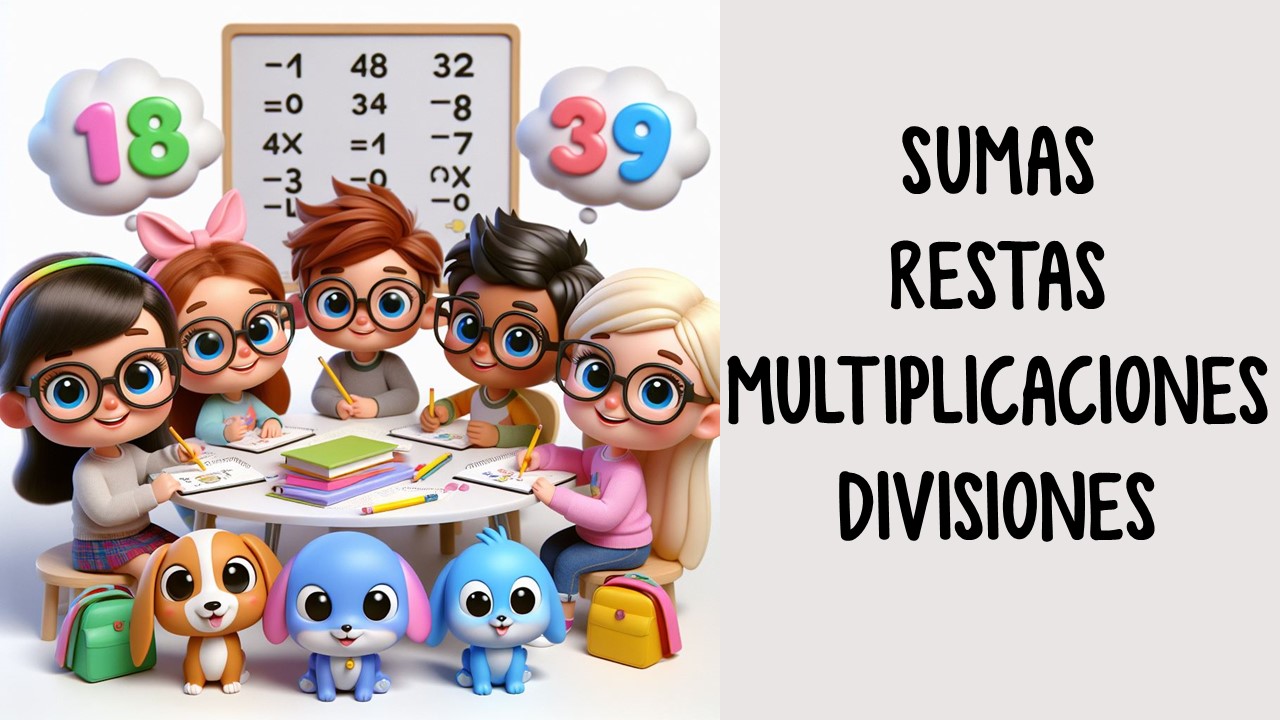 El cuadernillo de las operaciones matemáticas básicas para Primaria ...