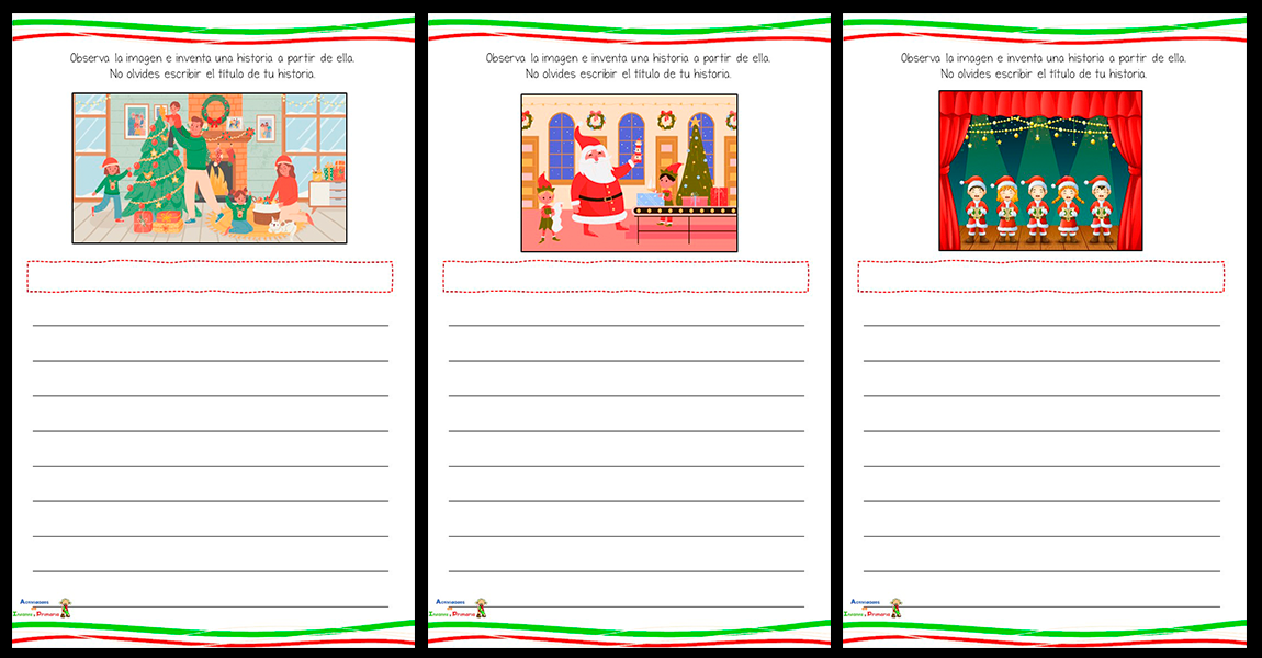 Escritura creativa: Inventa historias de Navidad a partir de una imagen ...