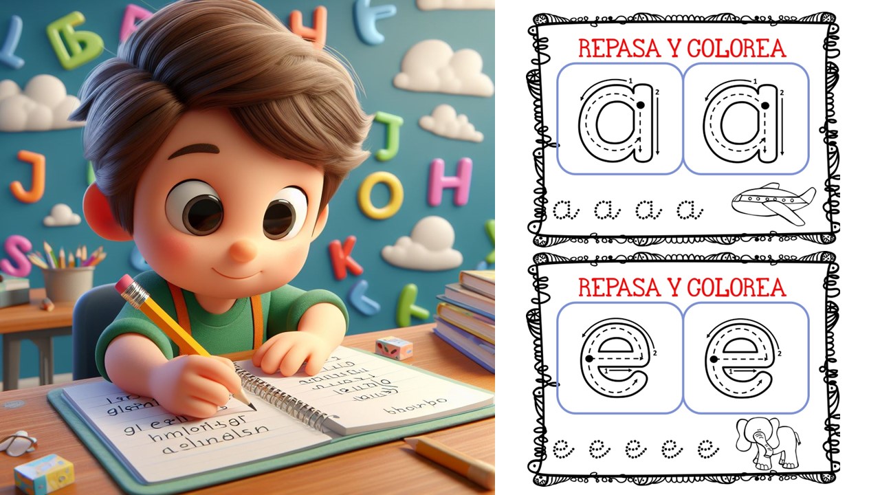 Cuadernillo de lectoescritura: Las vocales - Actividades de infantil y ...