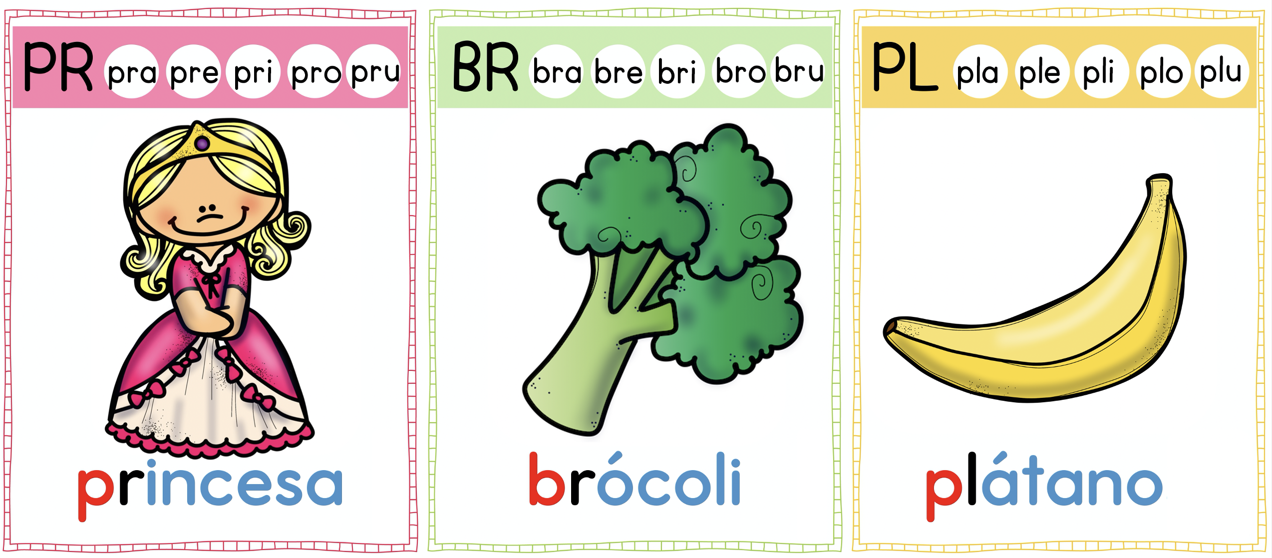 CUADERNILLO PARA TRABAJAR LAS SILABAS TRABADAS - Actividades de ...