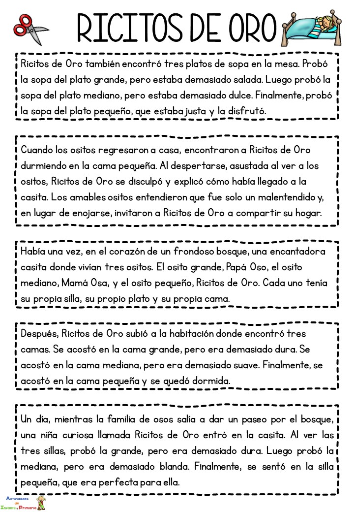 ORDENAR CUENTOS TRADICIONALES (5)