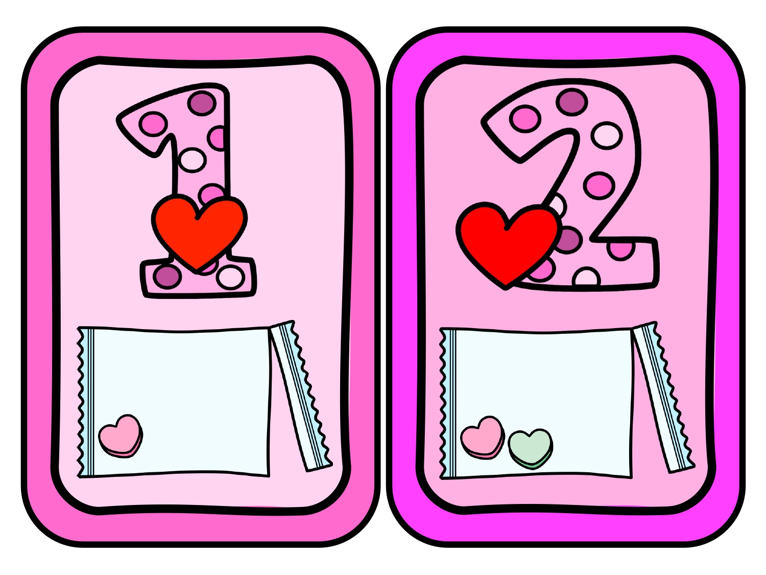 bonitos referentes numéricos corazones San valentín_page-0001