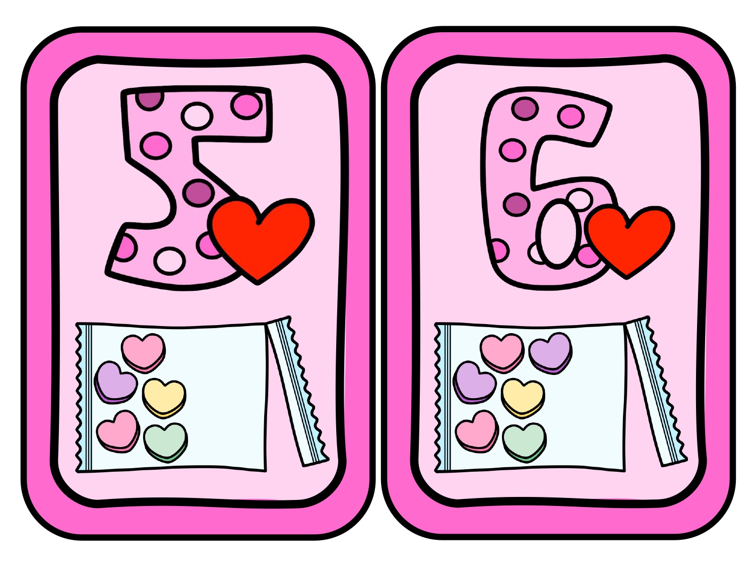 bonitos referentes numéricos corazones San valentín_page-0003