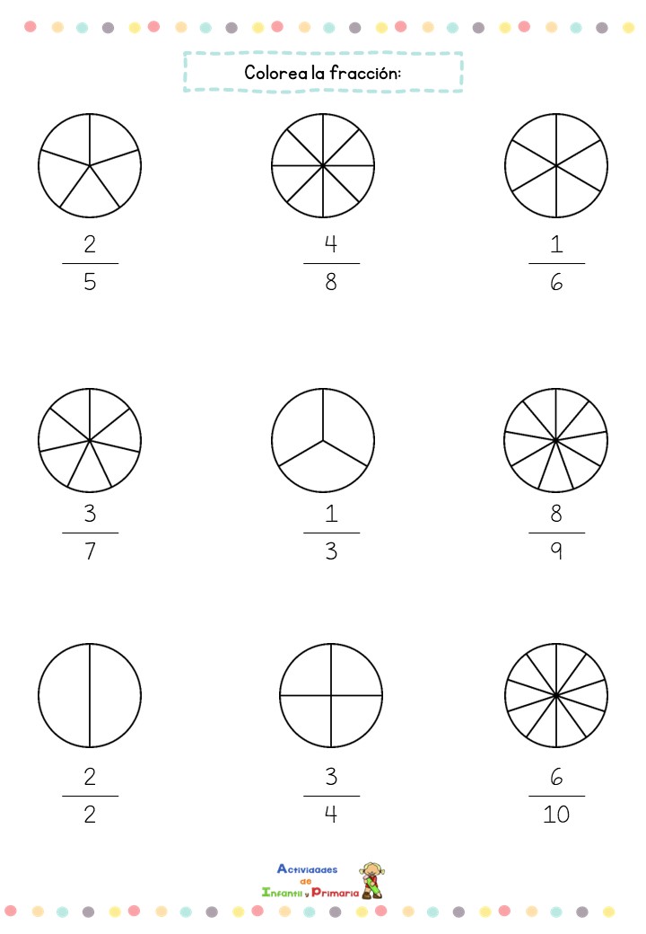 fichas colorear fracciones (2)