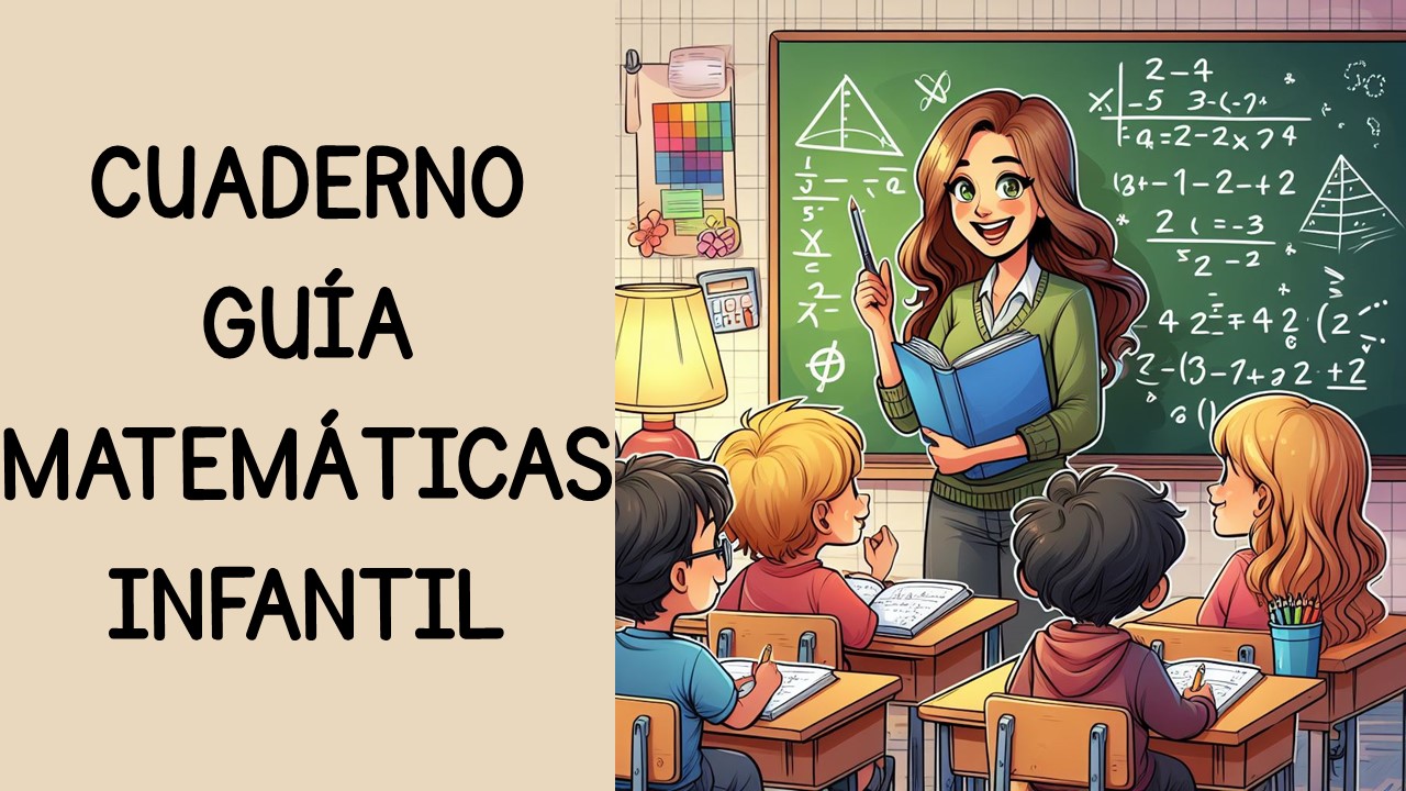 Cuaderno guía de matemáticas en Infantil y Preescolar - Actividades de ...