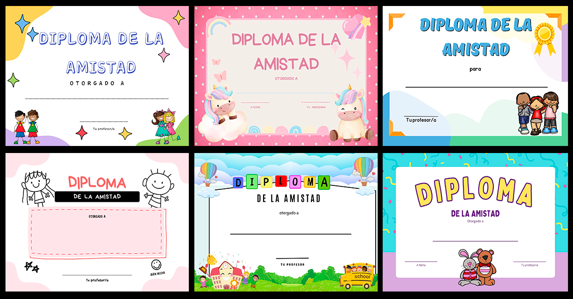 Certificados De Reconocimiento Divertidos